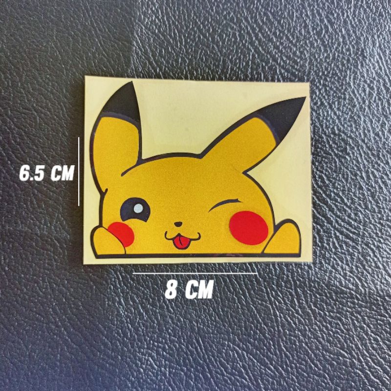 Jual Stiker Cutting Pikachu Pokemon Cutting Sticker Untuk Sticker Motor ...