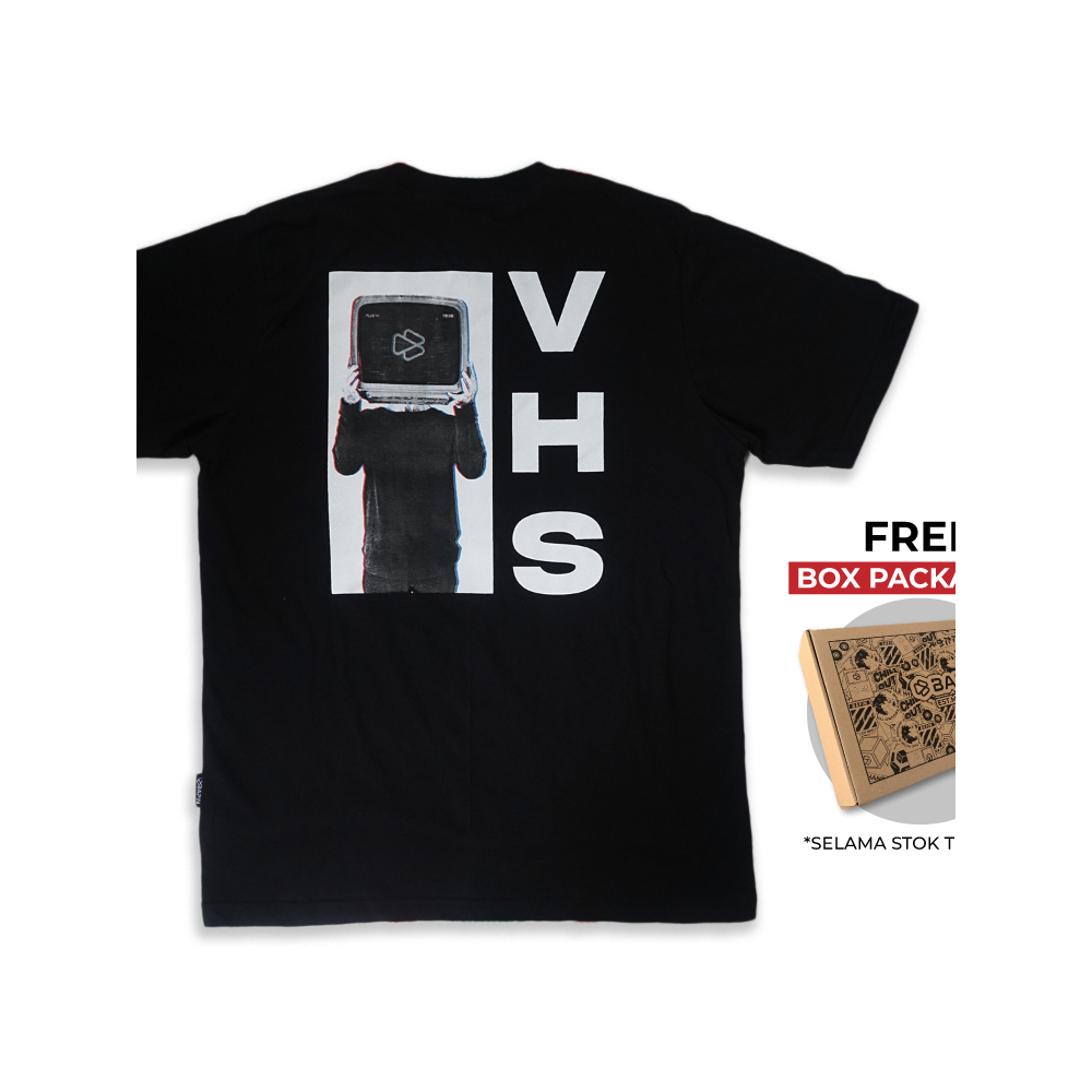 Jual T-Shirt VHS Black | Shopee Indonesia
