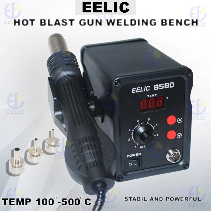 Jual Pistol udara panas, meja solder dengan suhu digital yang dapat ...