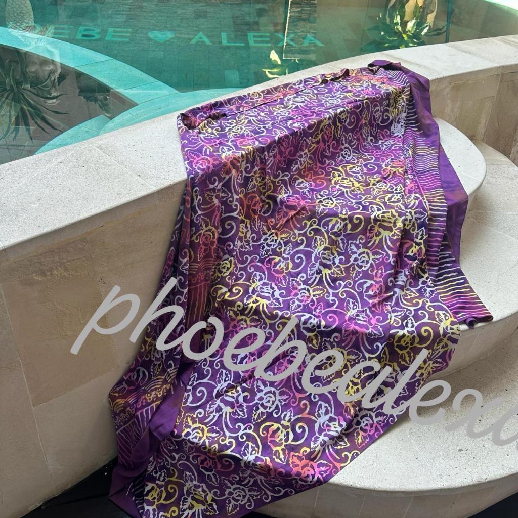 Jual Kain Pantai Bali Full Stamp Premium | Kain Pantai Canting Batik Bali | Swimsuit Cover| No ...