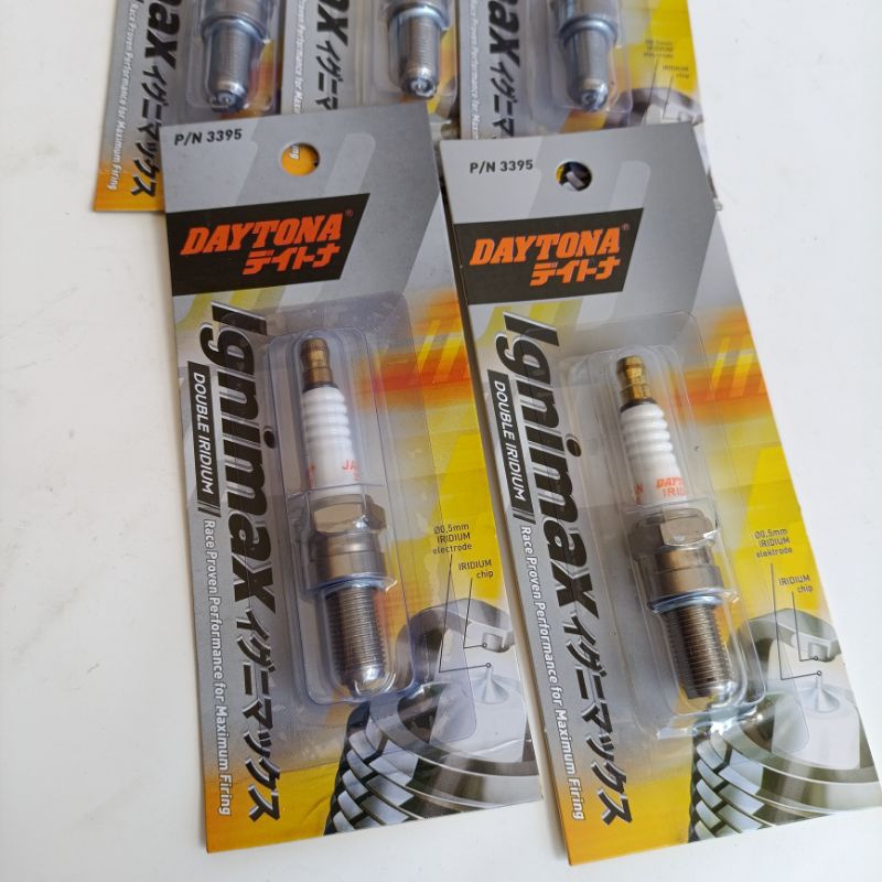 Jual Daytona double iridium 3395 busi racing motor for suzuki satria fu | Shopee Indonesia