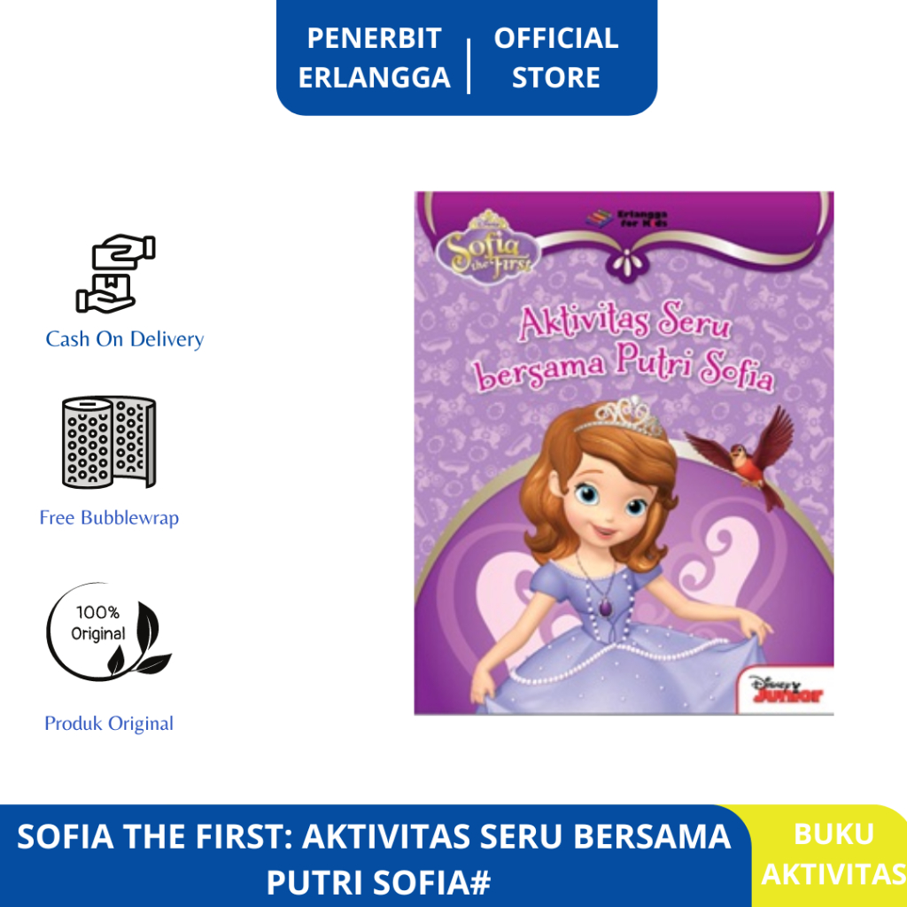 Jual BUKU AKTIVITAS ANAK: SOFIA THE FIRST: AKTIVITAS SERU BERSAMA PUTRI SOFIA# -ERLANGGA ...