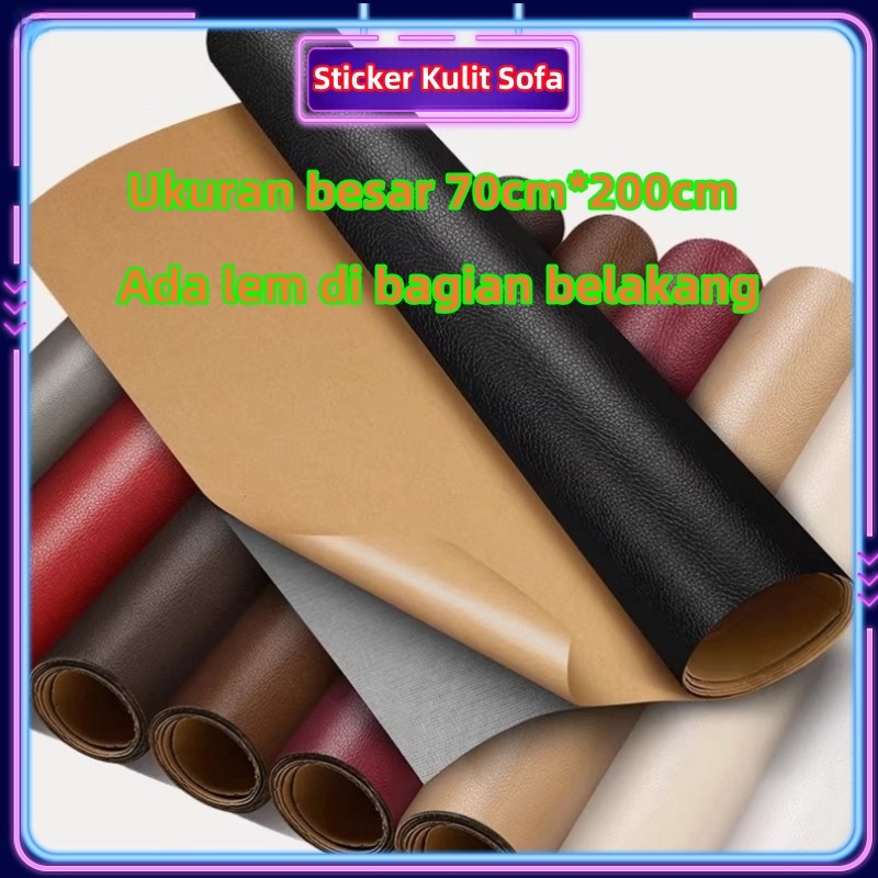 Jual 200cm*70cm Sticker Kulit Sofa Leather Repair Sticker Cover ...