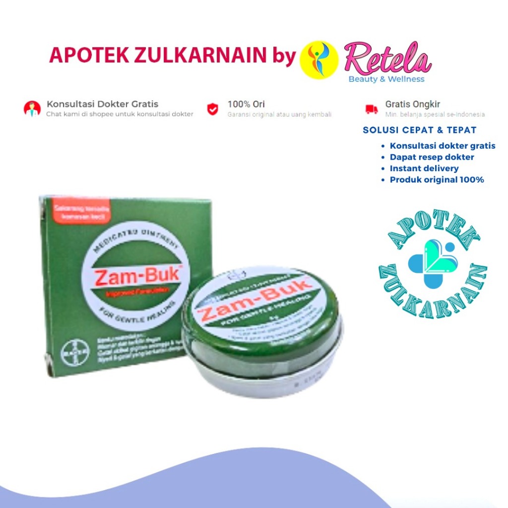Jual Zam-Buk Medicated Ointment 8Gr | Shopee Indonesia