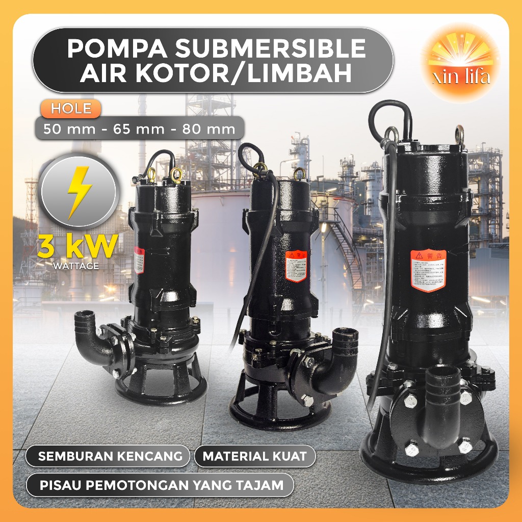 Jual Pompa Air Celup Limbah – Pompa Celup Pemotongan pompa hisap lumpur ...
