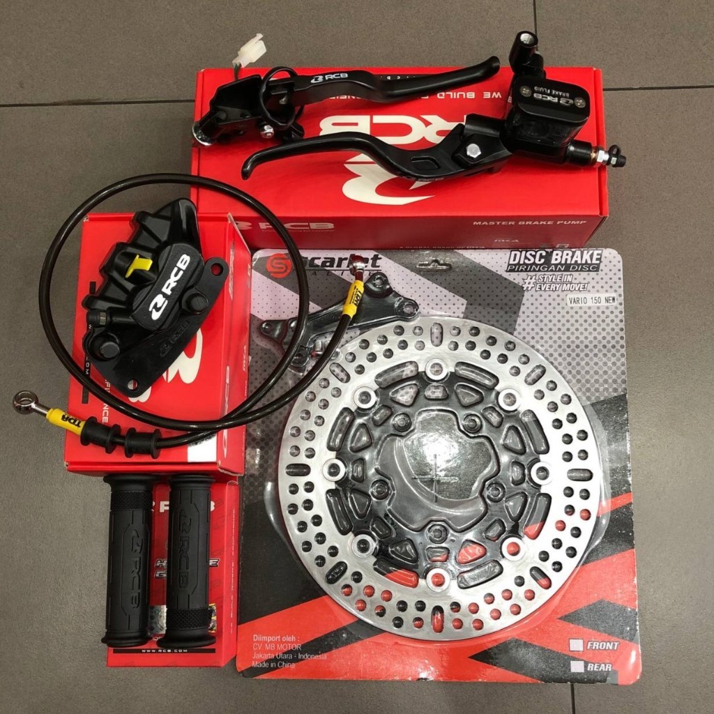 Jual Paketan Master Rem RCB E3 Kotak 12.7mm Set kanan Kiri Kopling ...