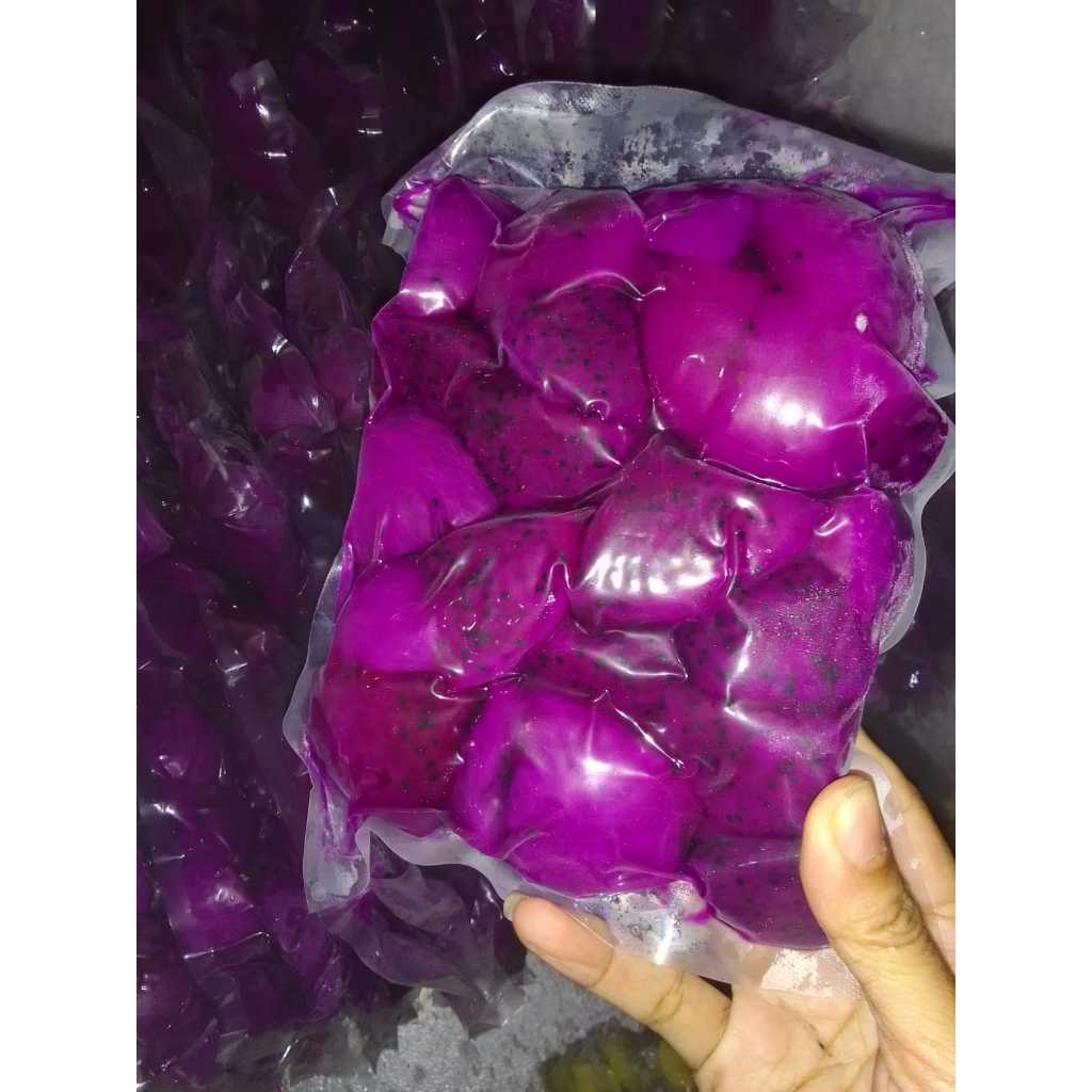 Jual buah naga beku / dragon fruit frozen kemasan 500gr | Shopee Indonesia