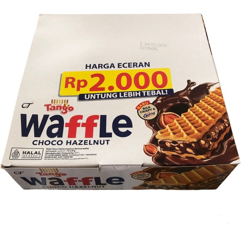 Jual TANGO WAFFLE CHOCO HAZELNUT 12pcs | Shopee Indonesia
