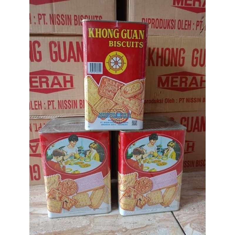 Jual Khong Guan Kaleng Besar 1600gr EXP 2026 | Shopee Indonesia