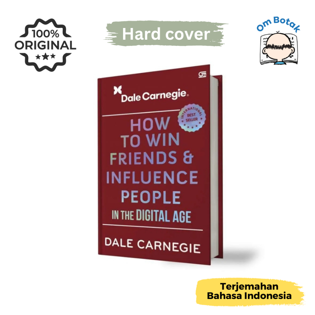 Jual Buku How to Win Friends and Influence People Digital Age Dale Carnegie HARDCOVER | Shopee ...