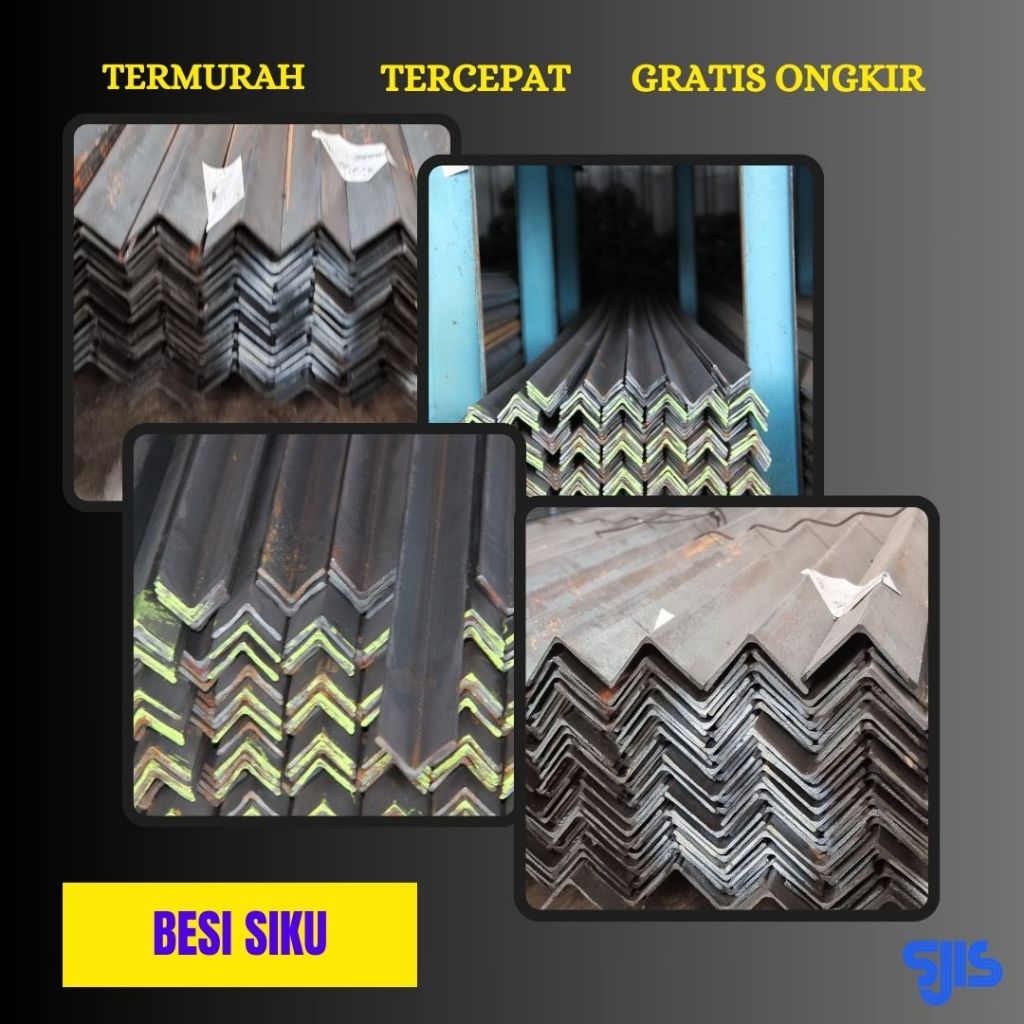 Jual Besi Siku 60 x 60 Panjang 6 MTR Full | Shopee Indonesia