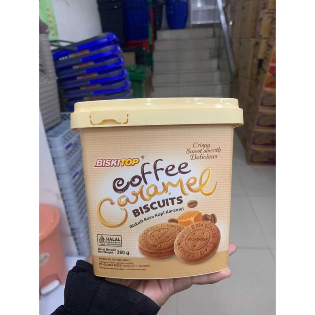 Jual BISKITOP COFFEE CARAMEL TIMBA 360gr 1 DUS | Shopee Indonesia