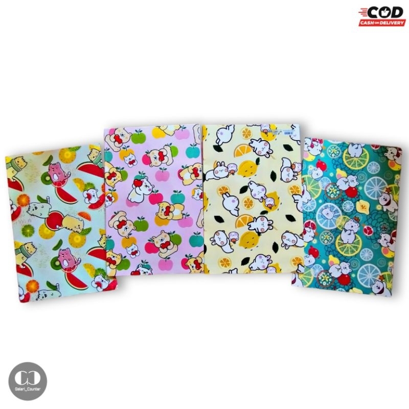 Jual [ 10 LEMBAR ] KERTAS KADO KARAKTER KIKY / KERTAS KADO ULANG TAHUN ...