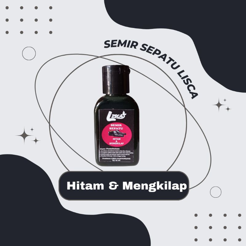 Jual SEMIR SEPATU CAIR HITAM DAN MENGKILAP | Shopee Indonesia