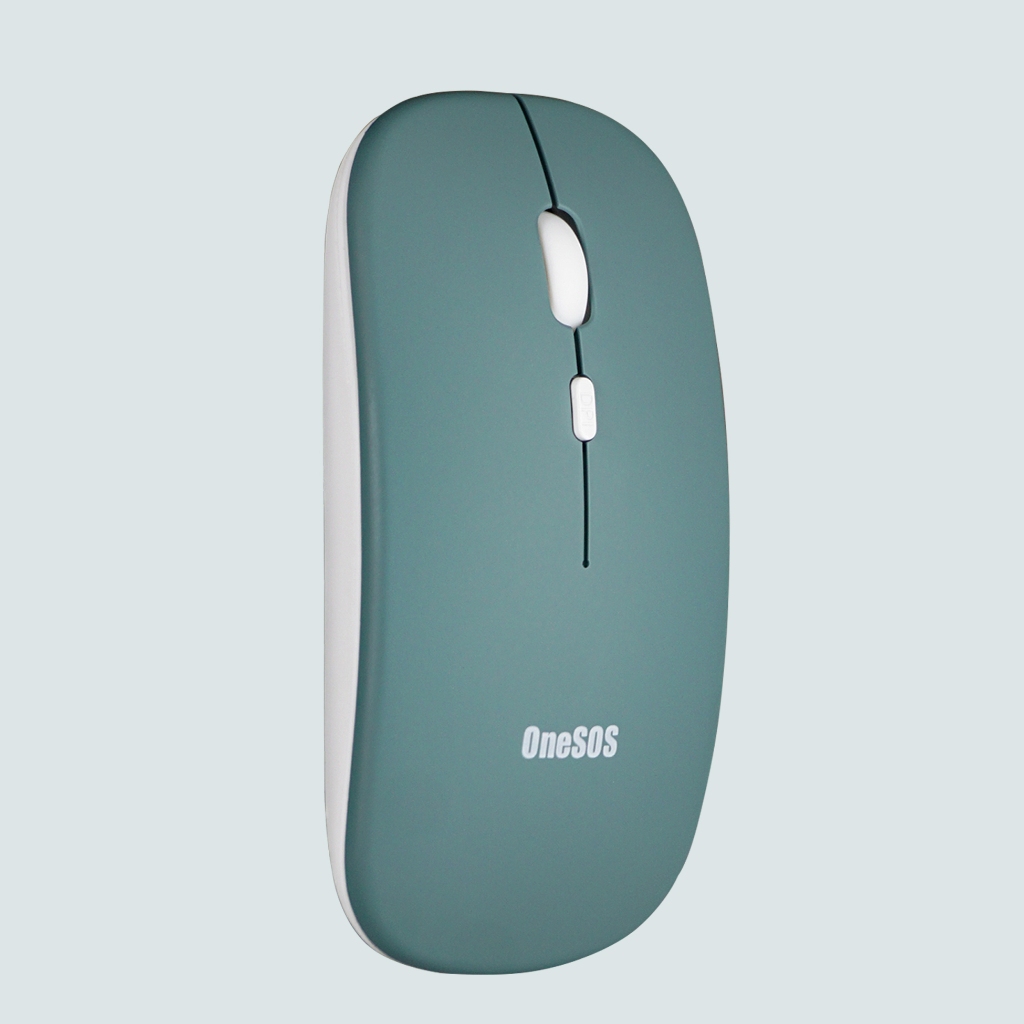 Jual Mouse Wireless Bluetooth Mouse Silent Click Warna Macaron Dengan Desain Minimalis