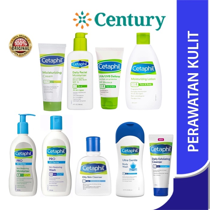 Jual Cetaphil Series / Body Lotion / Pelembab Kulit Kering / Facial ...