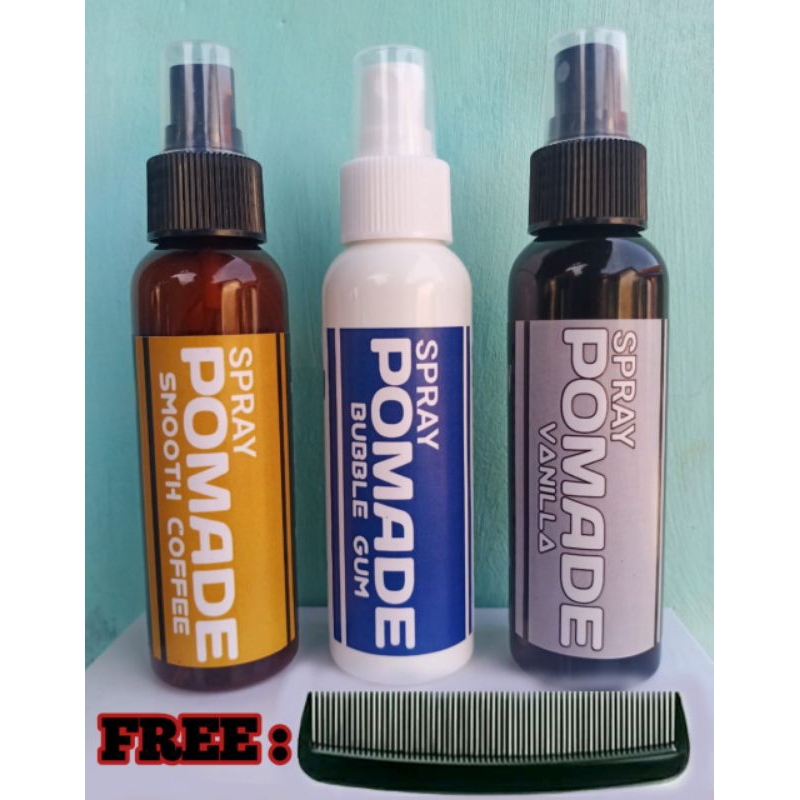 Jual Spray Pomade Black Crow 100ML+ // Liquid Pomade // Pomade Cair ...