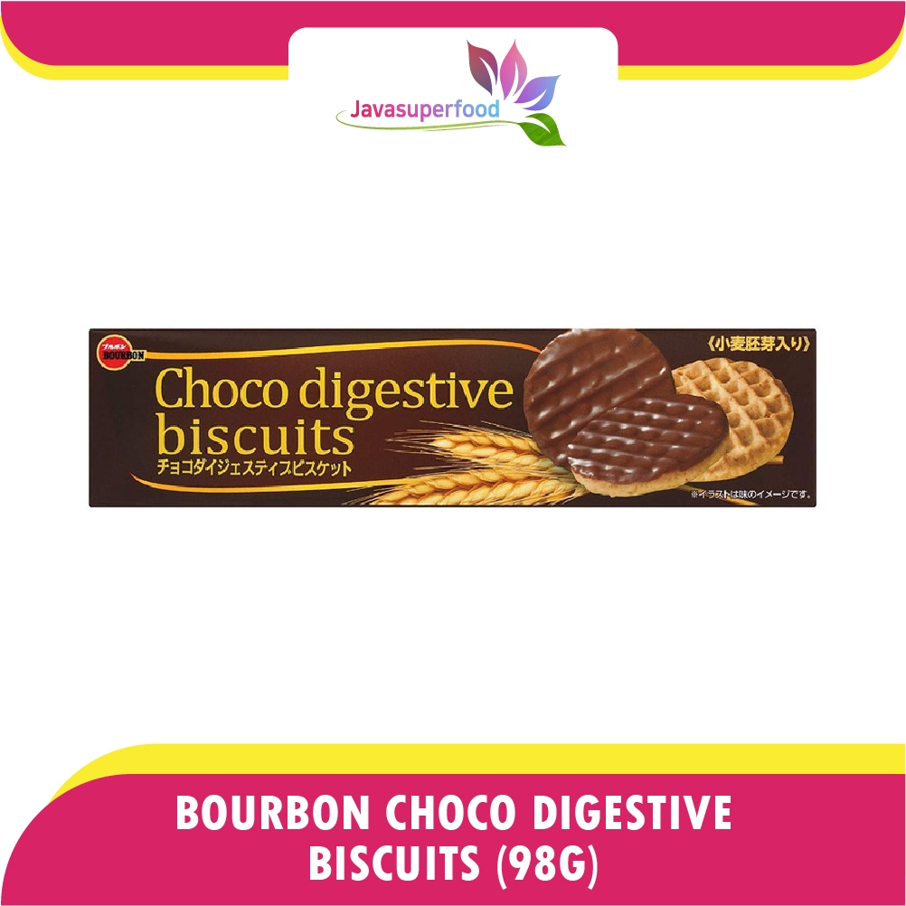 Jual Bourbon Choco Digestive Biscuits - 98GR | Shopee Indonesia