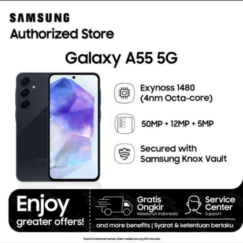 Jual Samsung Galaxy A55 5G Ram 8GB/12GB - Rom 128GB/256GB - Garans ...