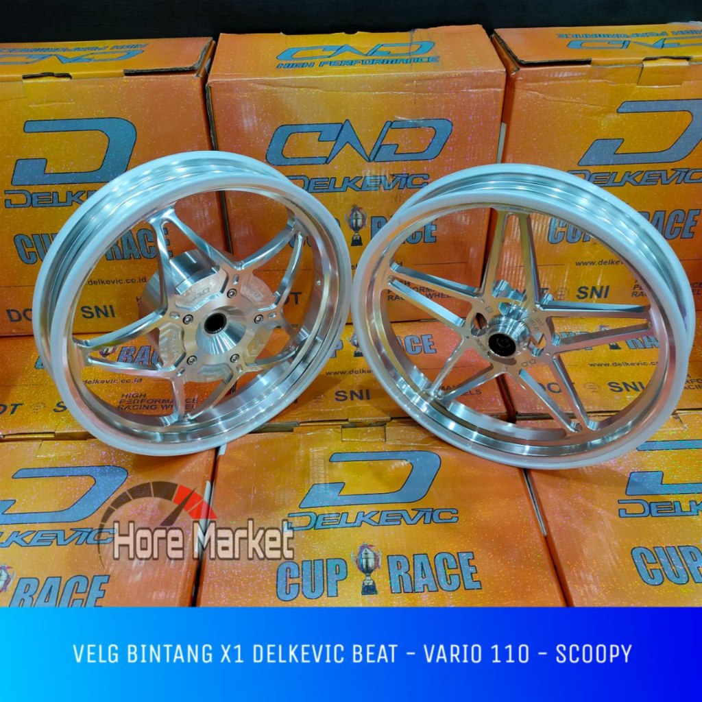 Jual VELG DELKEVIC BEAT DELUXE FI ESP SCOOPY NEW OLD VARIO 110 GENIO ...