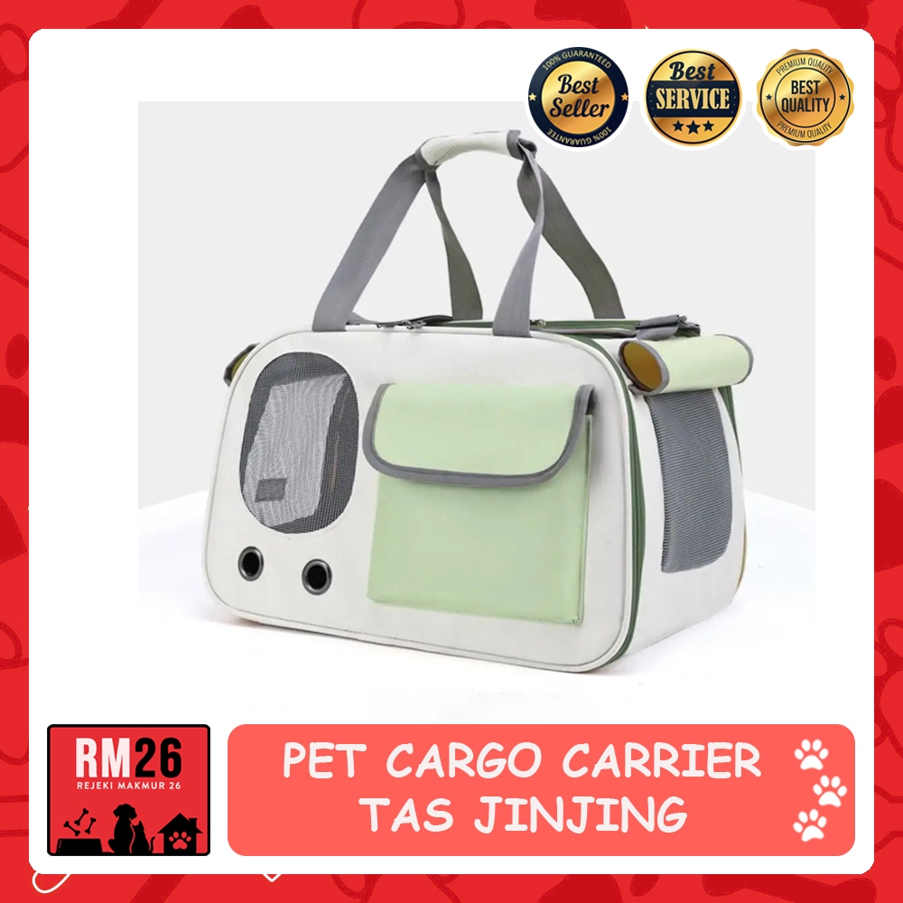 Jual Pet Carrier Breathable Tas Jinjing Hewan Kucing Anjing Travel Bag ...