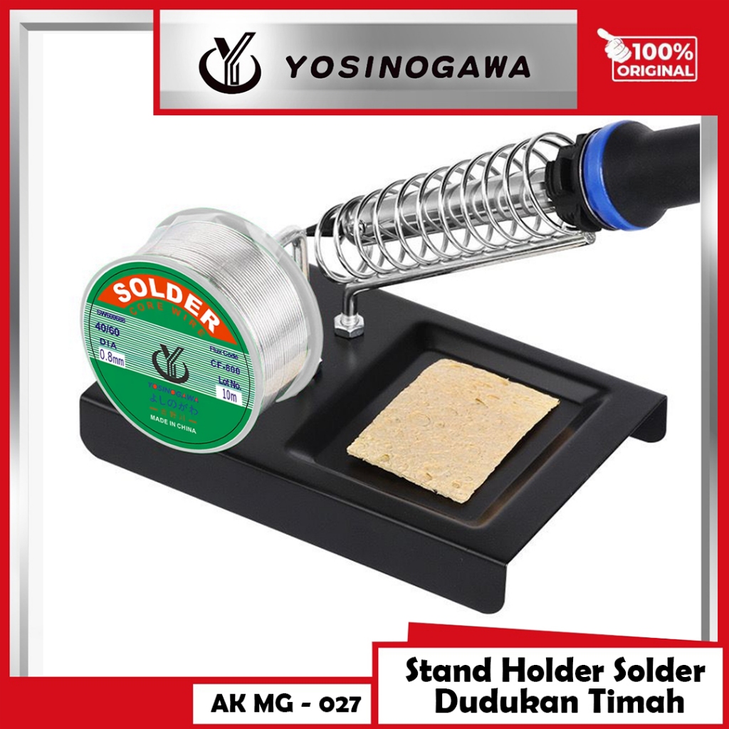 Jual YOSINOGAWA - Tempat atau Alat Penyangga Dudukan Solder + Pegangan ...