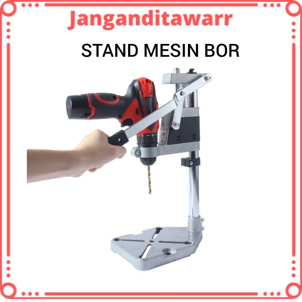 Jual Stand Bor tangan Model Duduk Drill Stand Holder Bor Dudukan Mesin Bor BELTER | Shopee Indonesia