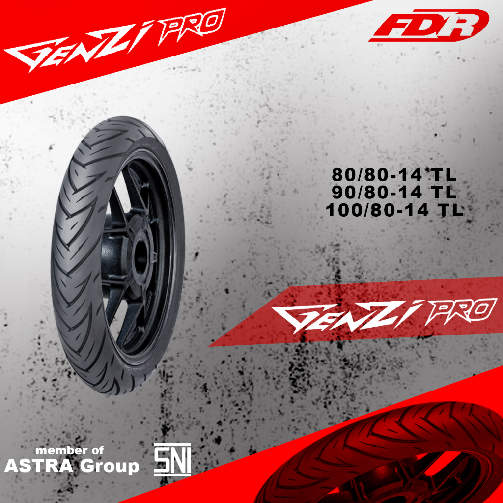 Jual Ban FDR Genzi Pro Ring 14 Tubeless Garansi Ban Original dan Produk ...