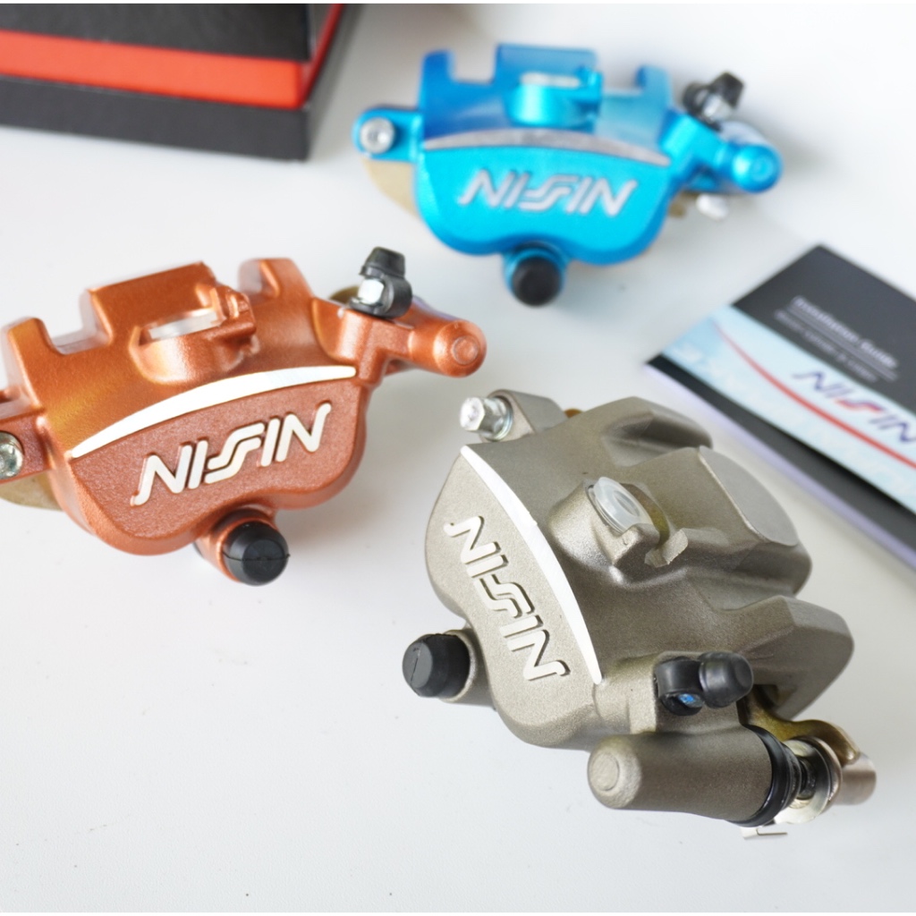 Jual ( MINUS ) Kaliper Nissin Samurai 2 piston Tanpa Breket 2p Original Samurai Brake Universal ...