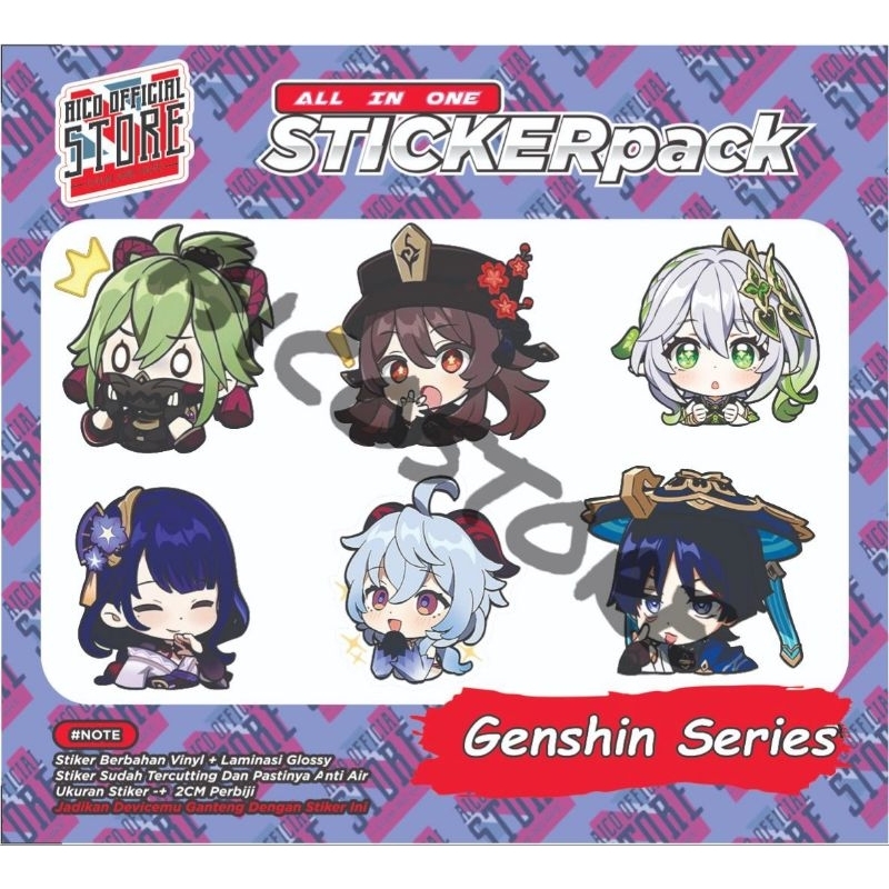 Jual AMBITIONSTORE - Premium Stiker pack All in One Laminasi Glossy ...