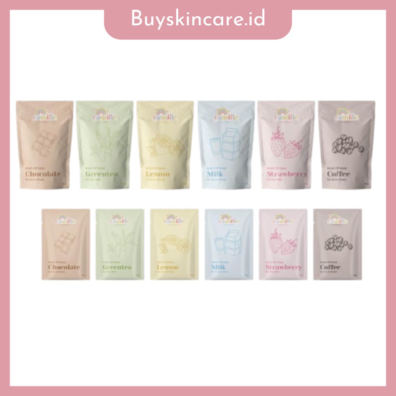 Jual Camille Beaute - Camile Beauty Camille Beauty Masker 25gr&65gr | Shopee Indonesia