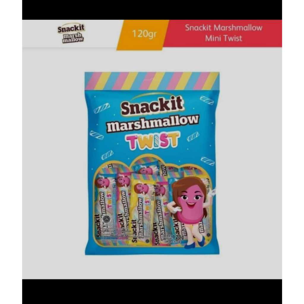 Jual Snackit Marshmallow Twist Mini murah dan enak | Shopee Indonesia