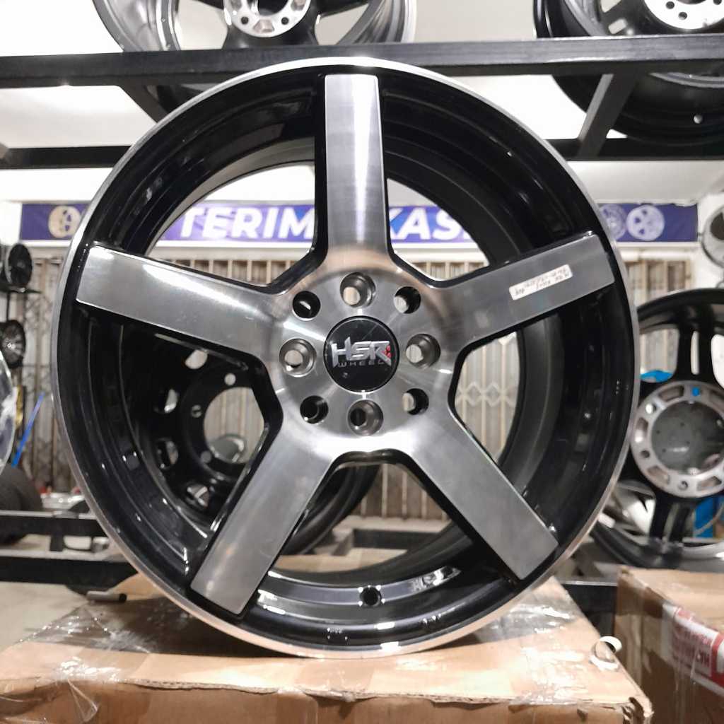 Jual Velg Mobil Ring 16 Model Palang 5 Hsr NE3 HSR Lebar 7 Inch Velg Mobilio Yaris Swift Agya ...
