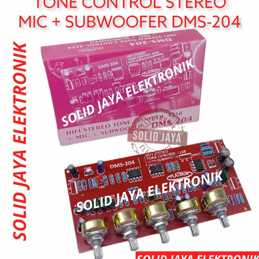 Jual TREN TERBARU KIT TONE CONTROL STEREO PLUS MIC SUBWOOFER SUB ...