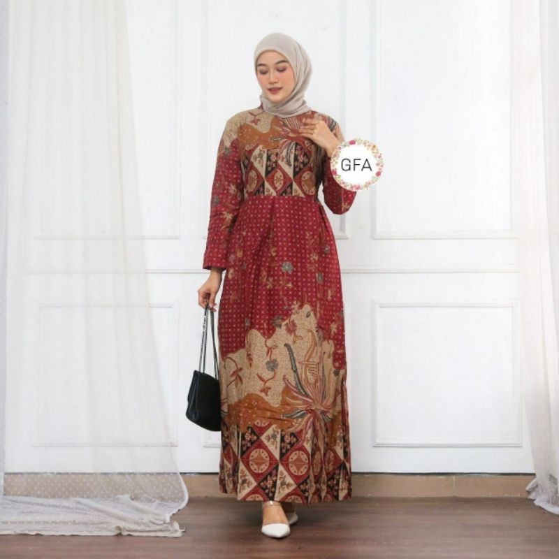 Jual Baju batik couple pasangan gamis dan kemeja pilihan shopee kaisa ...