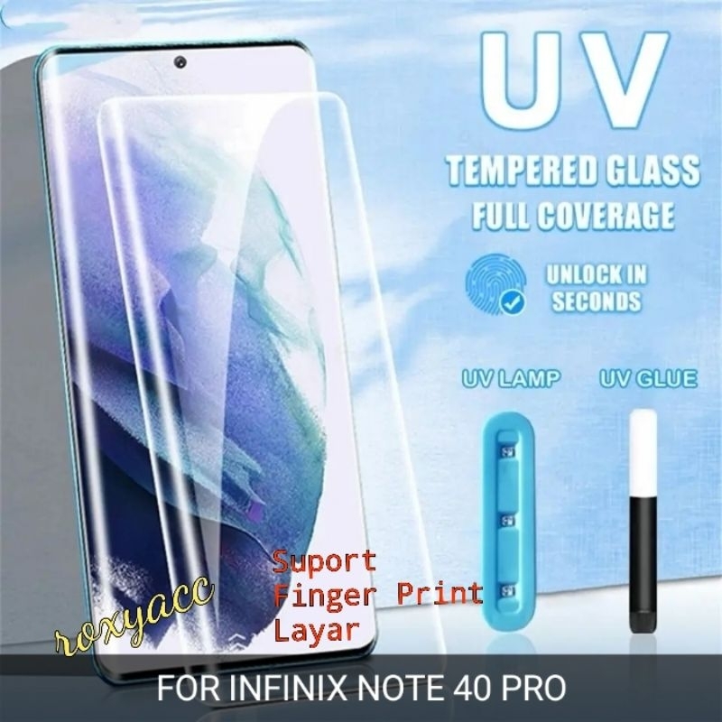 Jual INFINIX NOTE 40S , Note 40 PRO 4G / 5G / 40PRO PLUS TEMPERED GLASS LENGKUNG BAHAN KACA ...