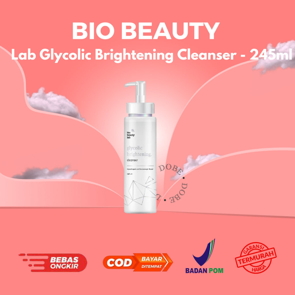Jual BIO BEAUTY Lab Glycolic Brightening Cleanser - 245ml | Shopee ...