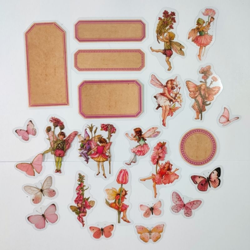 Jual STIKER WATERPROOF LABEL FAIRY FOREST | Shopee Indonesia