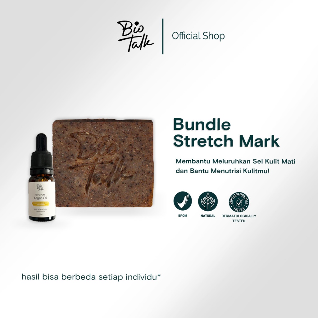 Jual Biotalk Bundle Stretchmark & Selulit | Shopee Indonesia