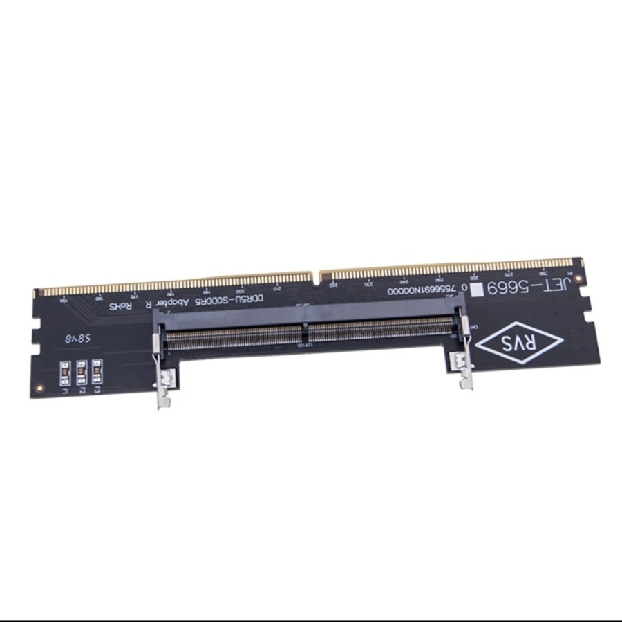 Jual DDR3 / DDR4 / DDR5 laptop sodimm to desktop pcdimm converter adapter - ddr 5 | Shopee Indonesia