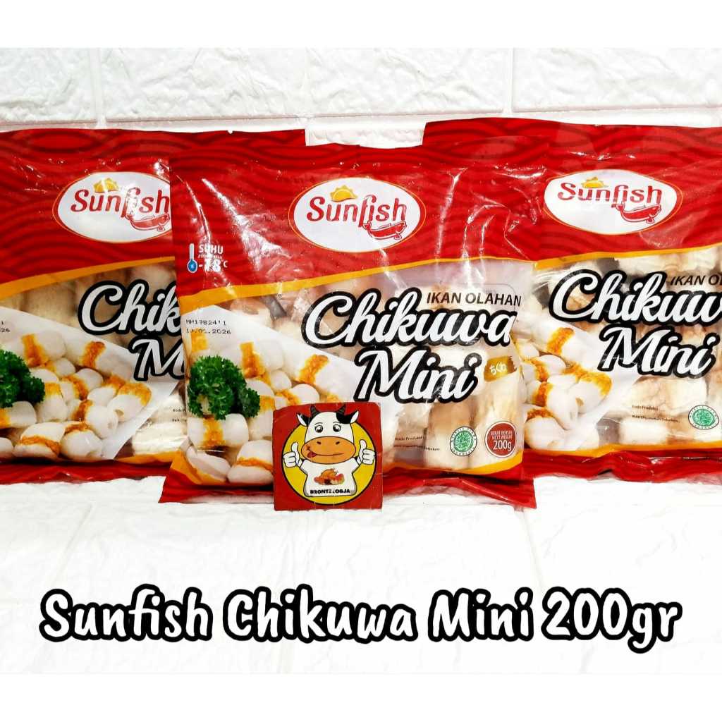 Jual SUNFISH CHIKUWA MINI 200GR-FROZEN FOOD-BRONTZ JOGJA | Shopee Indonesia