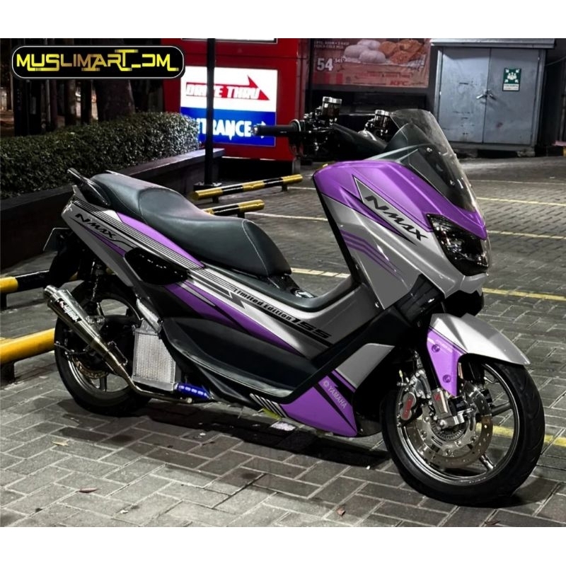 Jual decal full body menutupi semua bagian bodynya Yamaha nmax grafis ...