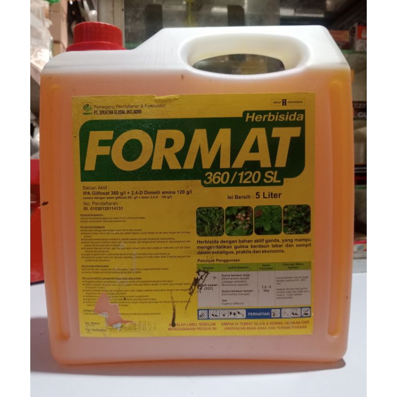Jual Herbisida Format 5 liter | Shopee Indonesia