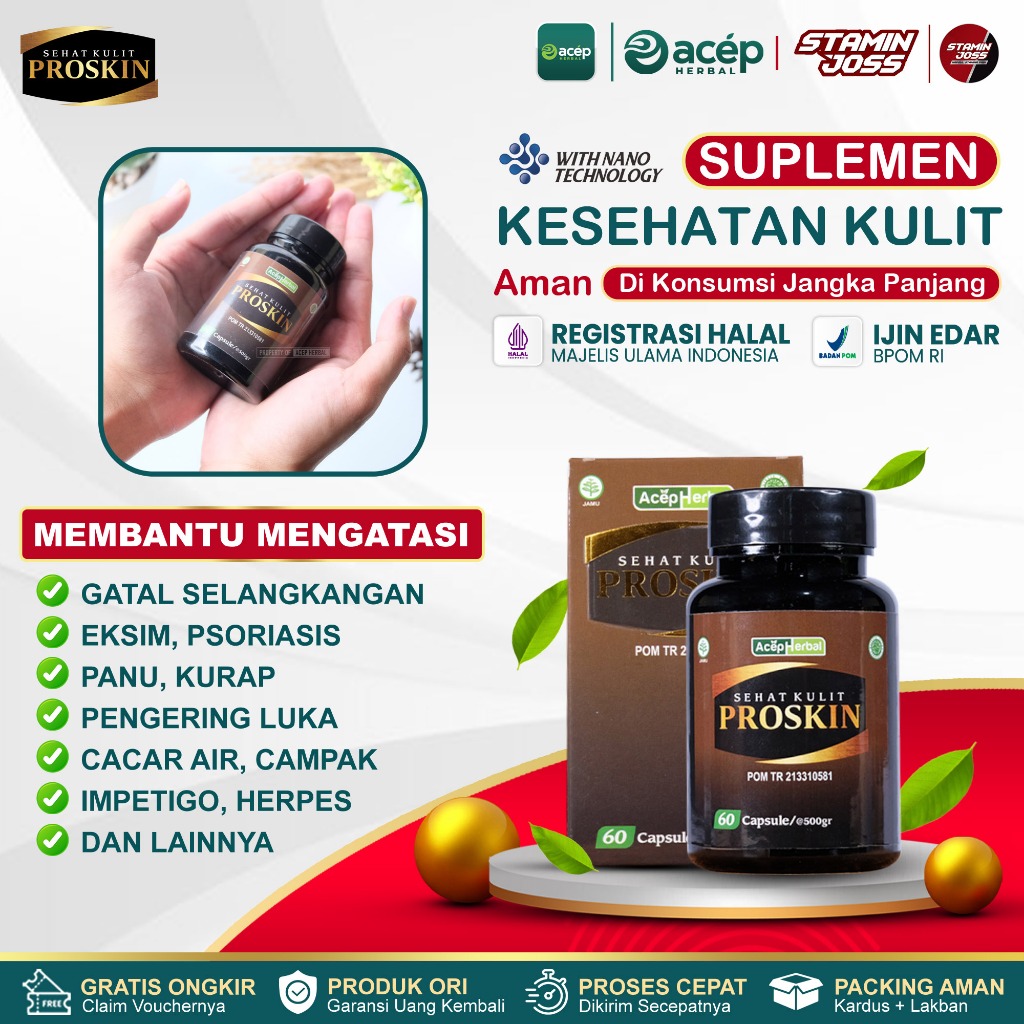 Jual Proskin Obat Gatal Kulit Scabies Gatal Selangkangan Berjamur Kulit ...