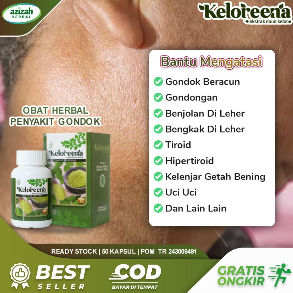 Jual Obat Gondok Bengkak Benjolan Di Leher Gondongan Hipertiroid Tiroid ...