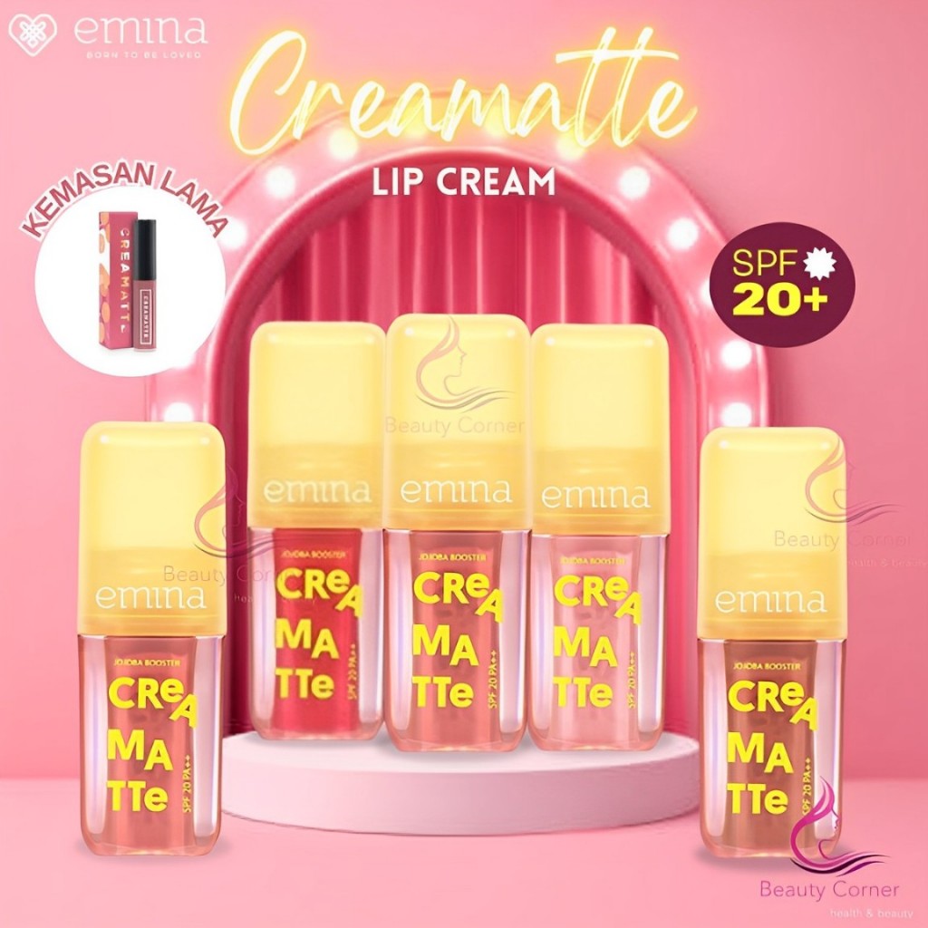 Jual Emina Creamatte Lip Cream With SPF 20 PA++ | Shopee Indonesia