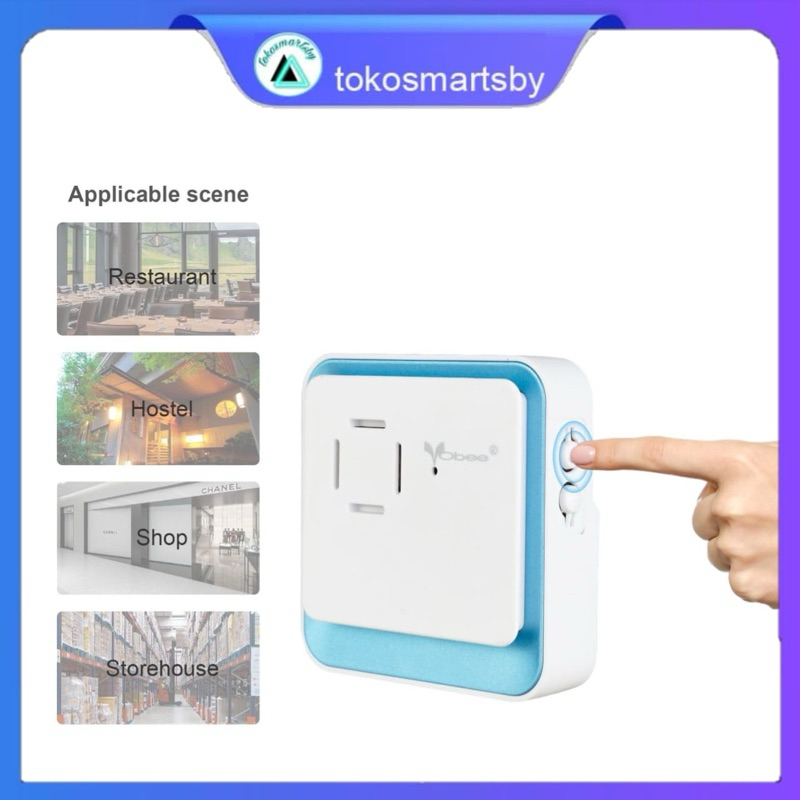 Jual Bel Pintu Sensor Gerak Otomatis AK 06 / Electronic Guest Salluting ...