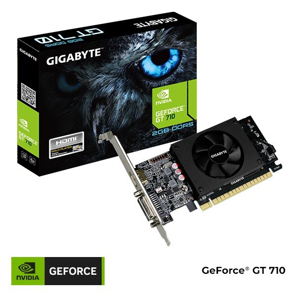 Jual VGA Card Gigabyte GeForce GT 710 - 2GB DDR5 | Shopee Indonesia