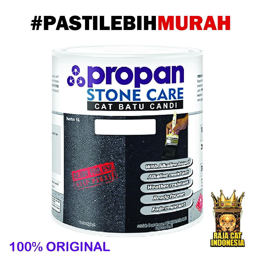 Jual Cat Pelapis Batu Alam Propan Coating Stone Care Candi Hitam 2.5 ...