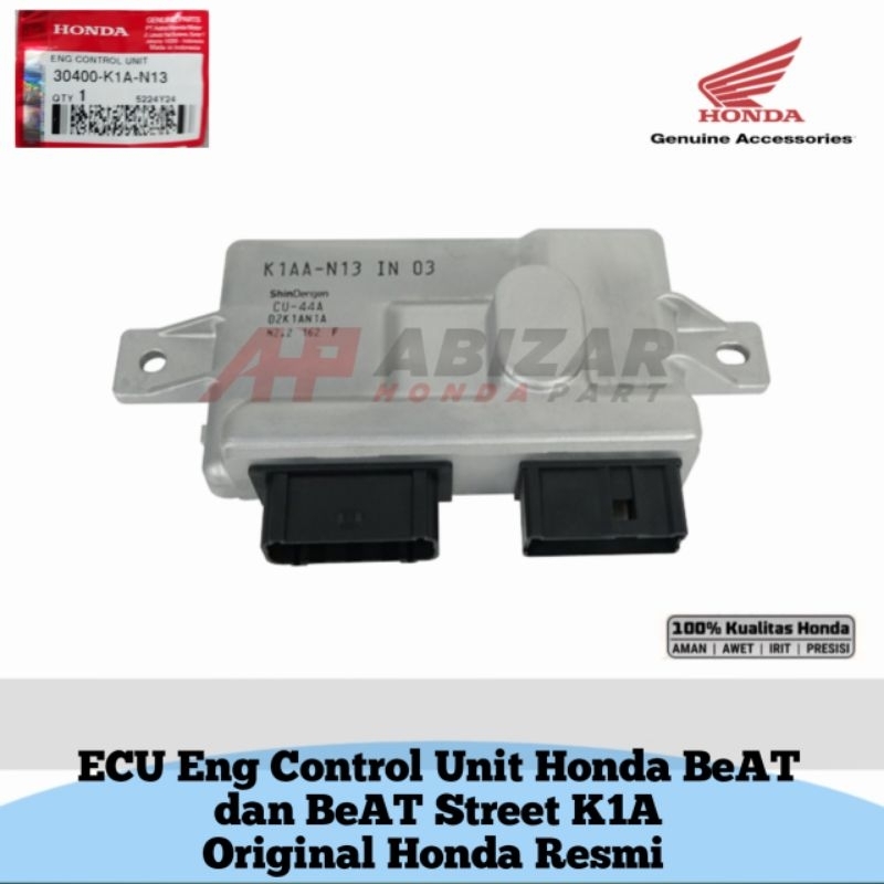 Jual 30400-K1A-N13 ECU Eng Control Unit Honda BeAT dan BeAT Street K1A ...